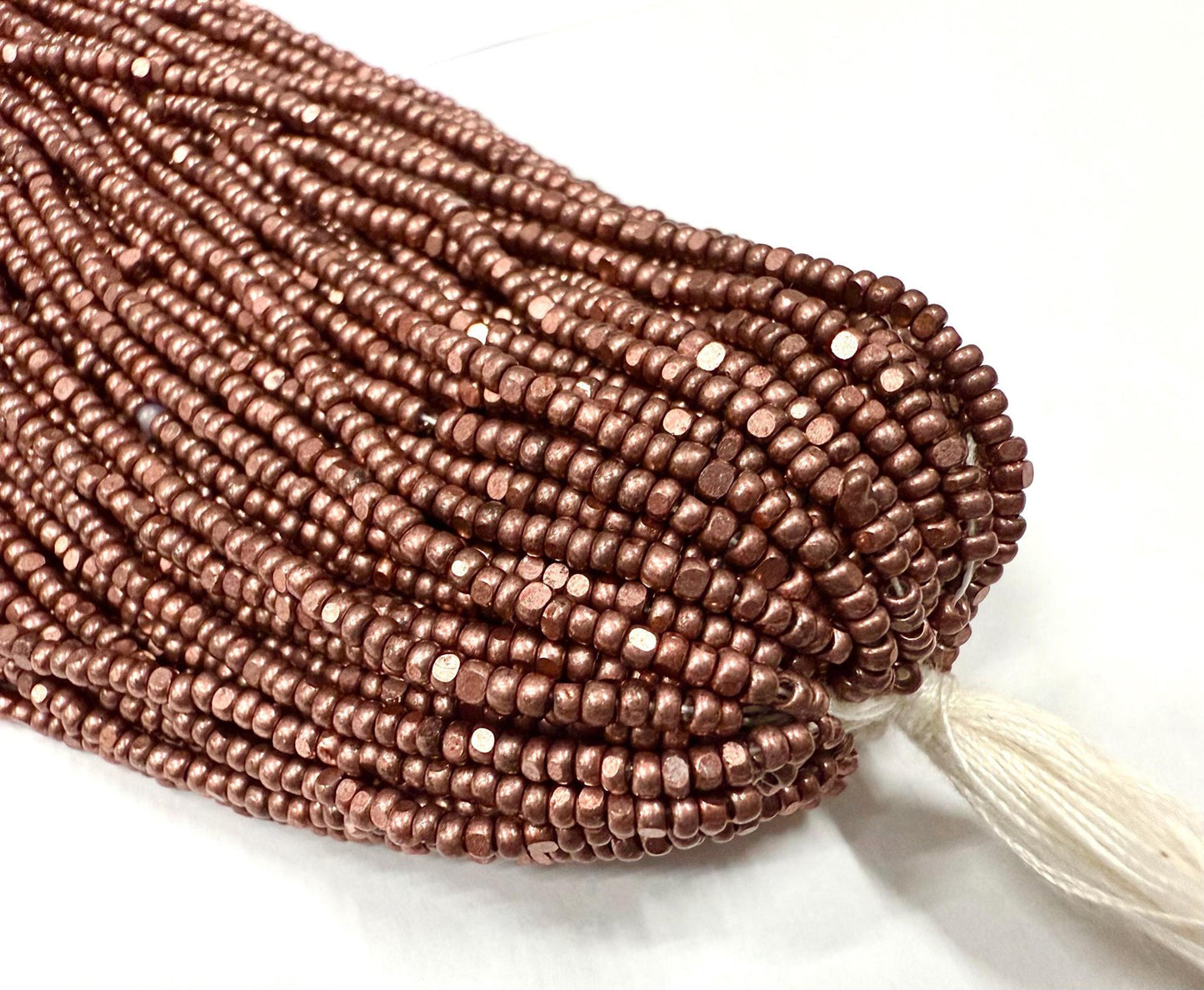 Metallic Old Rose - Sheen 2 Cut Charlotte Cut Beads (11/0) – Indigenous ...