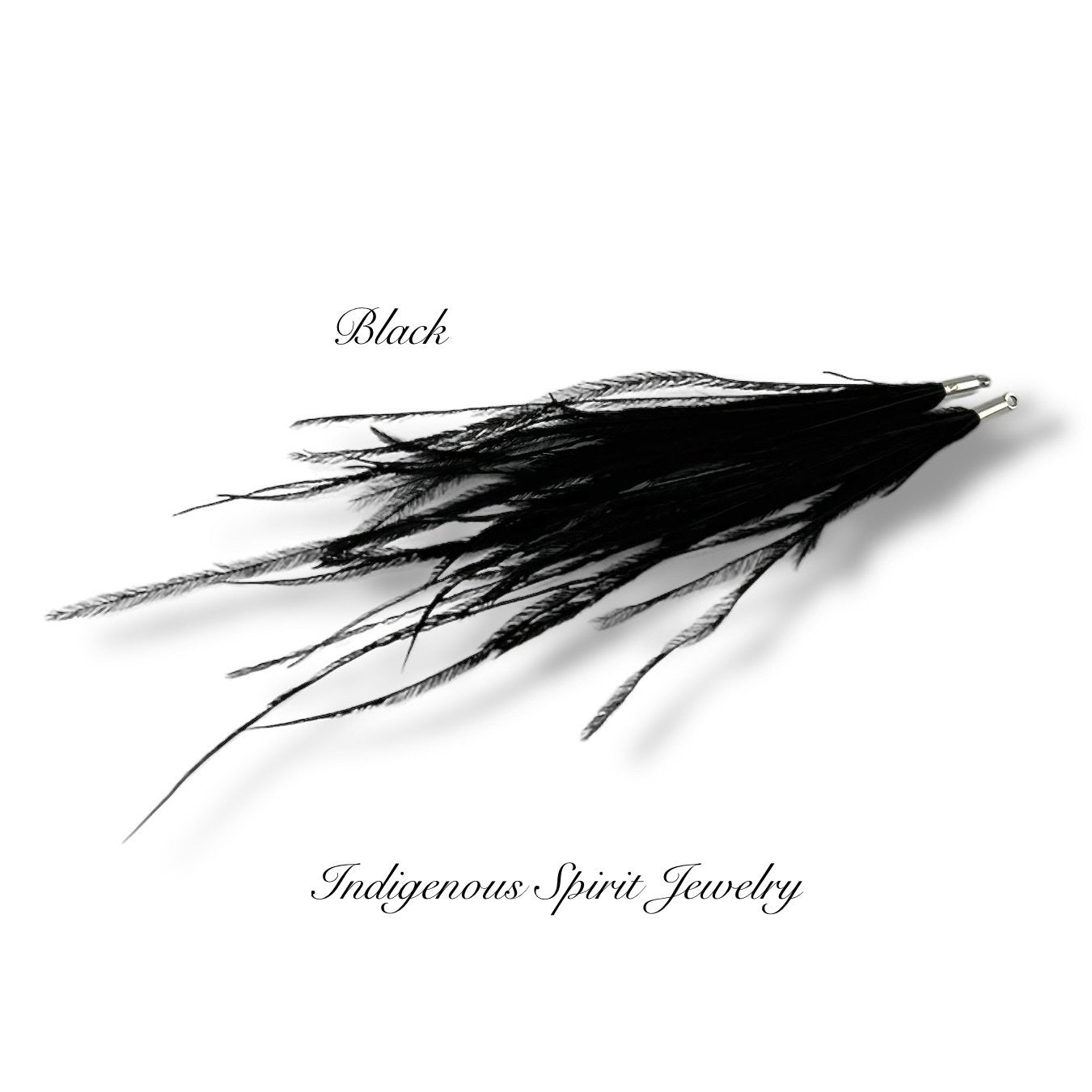 Long Feather - Narrow Silver Base Connectors – Indigenous Jewelry Supplies