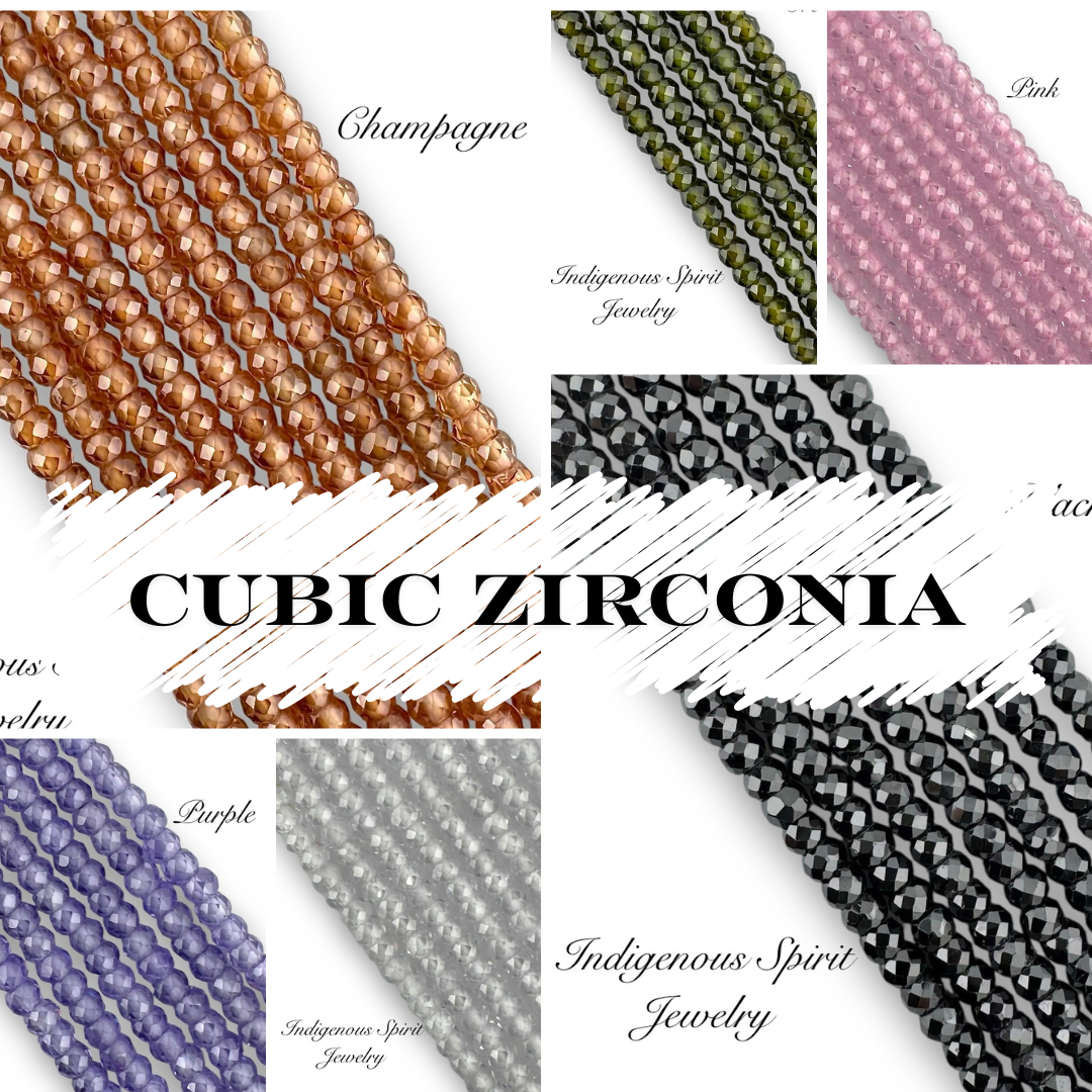 Cubic Zirconia Beads – Indigenous Jewelry Supplies
